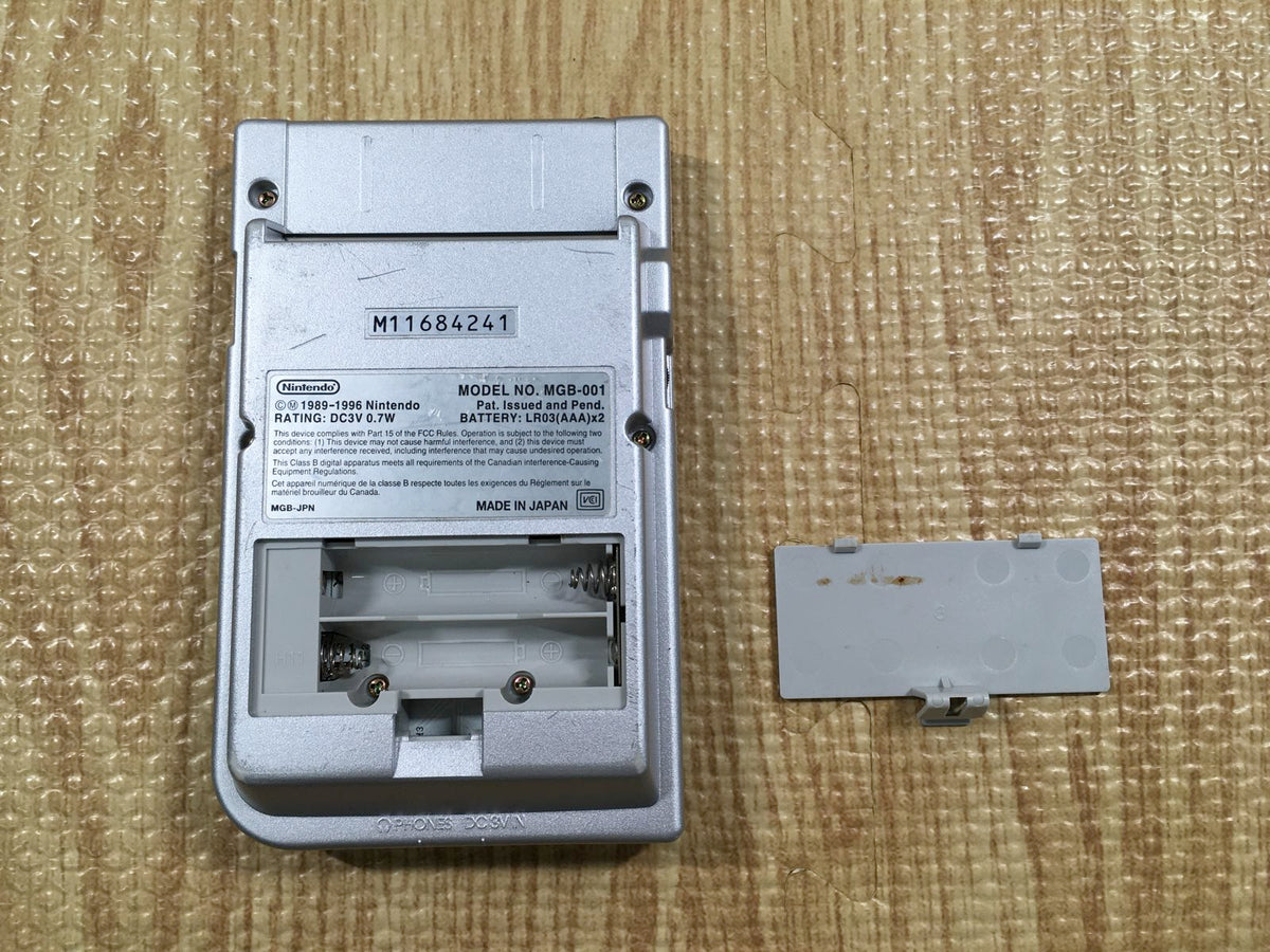 kh5690 GameBoy Pocket Silver Game Boy Console Japan – J4U.co.jp