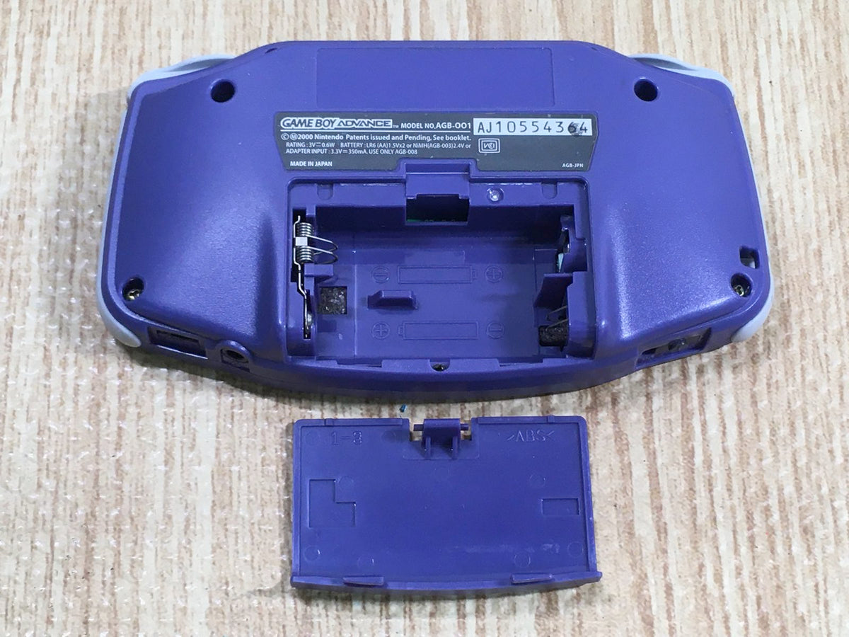LG1278 Plz Read Item Condi GameBoy Advance Violet Game Boy Console Jap ...