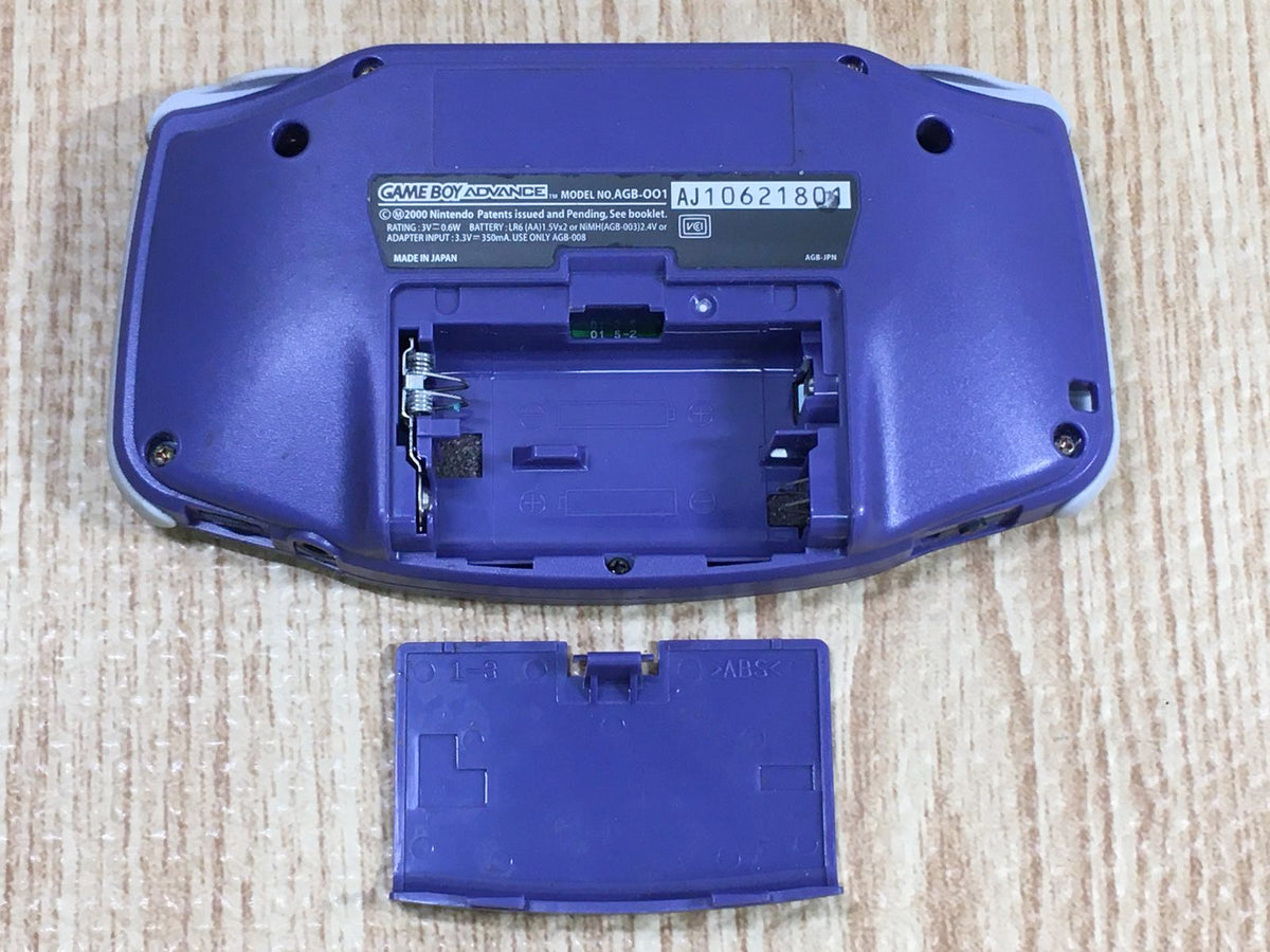 LG1280 Plz Read Item Condi GameBoy Advance Violet Game Boy Console Jap ...