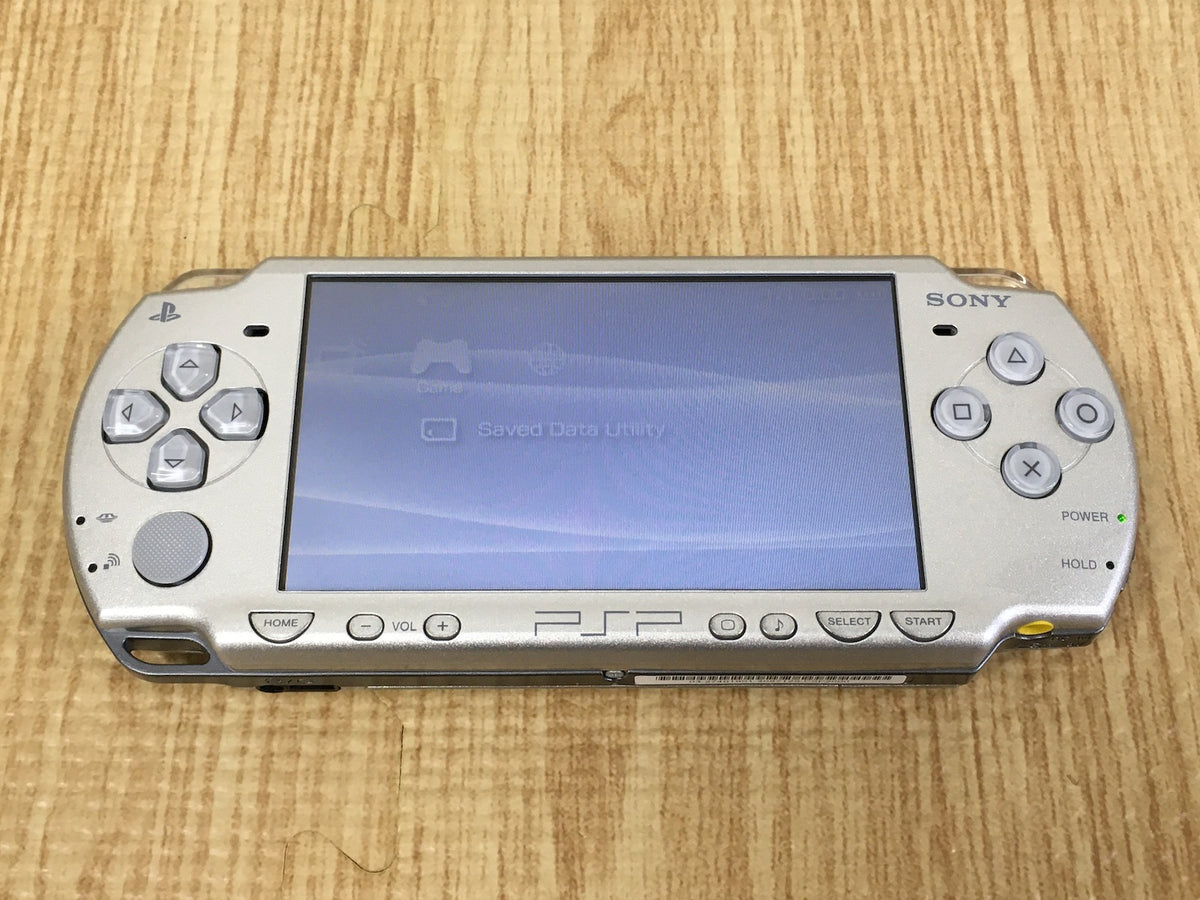 PSP-2000 ICE Silver BOXED SONY PSP Console Japan - Tested Working GD70 ...