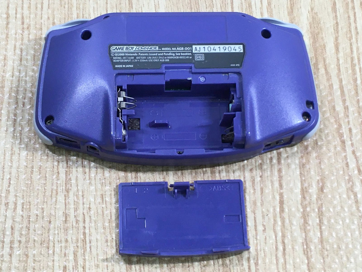 lf9179 Plz Read Item Condi GameBoy Advance Violet Game Boy Console Jap ...