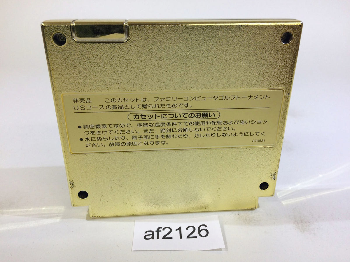 AF2126 Mike Tyson's Punch Out GOLD NES Famicom Japan – J4U.co.jp