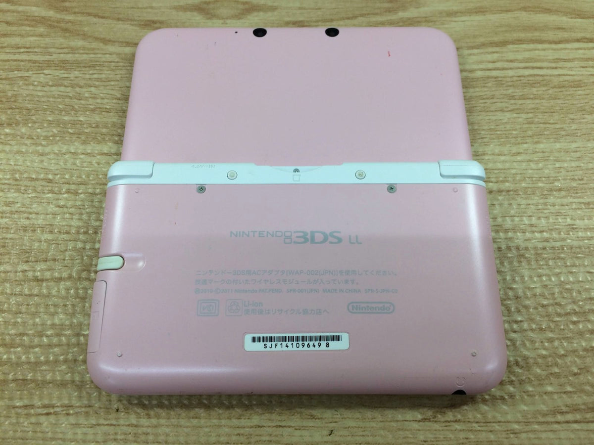 Nintendo 3DS LL XL 3DS Pink White Console Japan - Tested Working LB830 ...