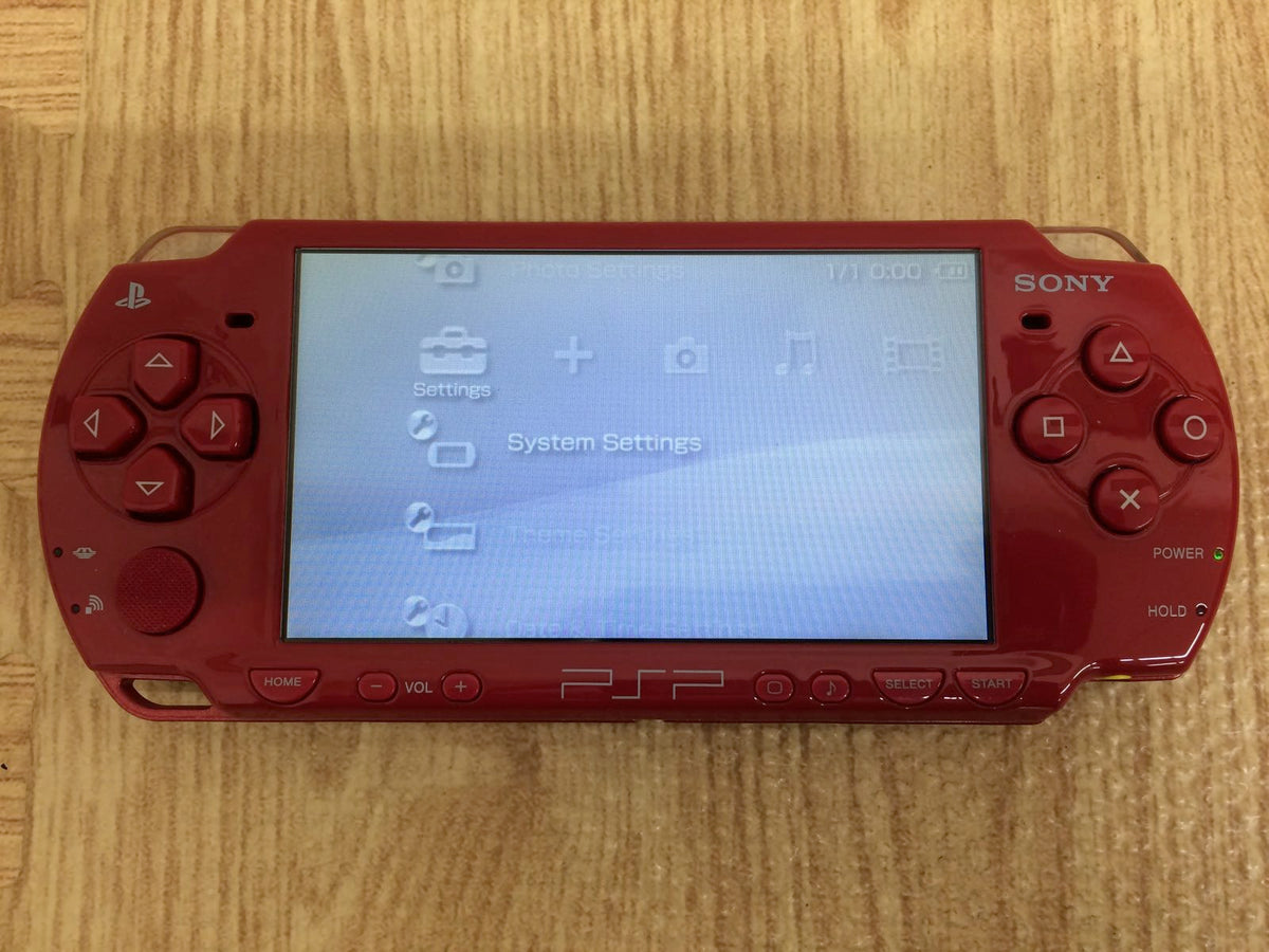 GB5291 PSP-2000 DEEP RED BOXED SONY PSP Console Japan – J4U.co.jp